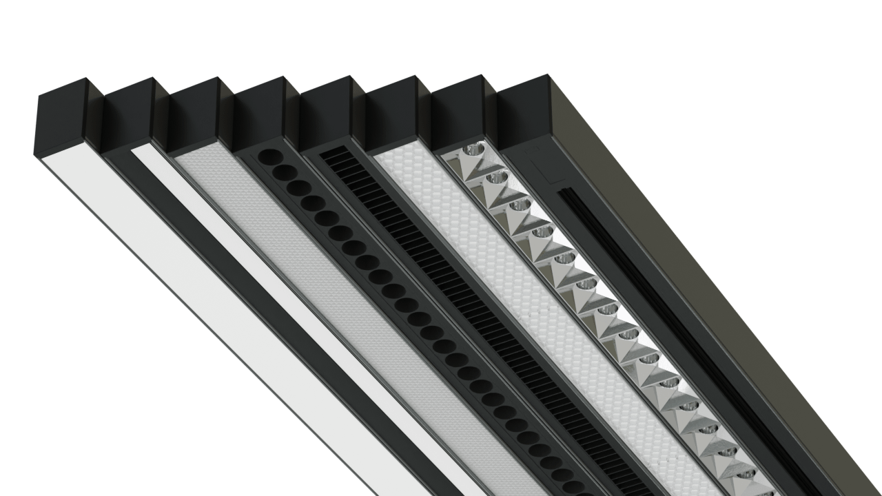 Sliding series linear light