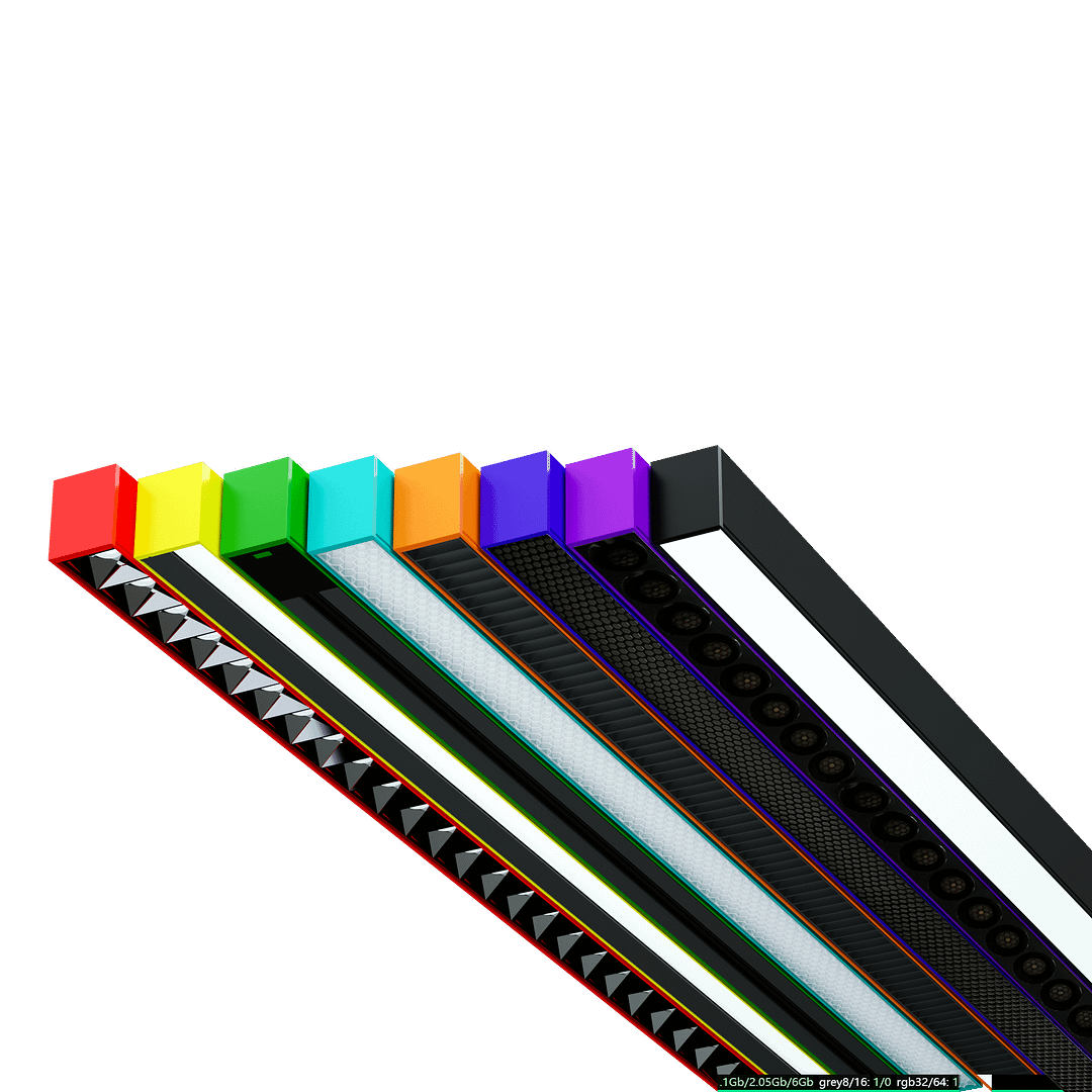 Sliding series linear light