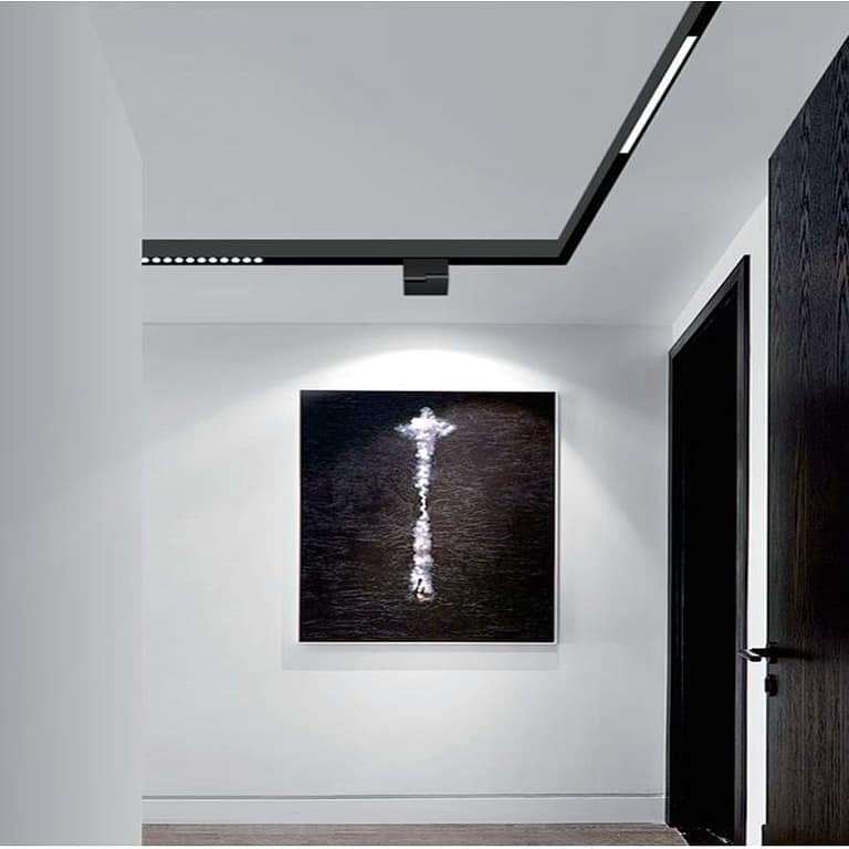 Round magnetic track lighting system —— Anboolighting